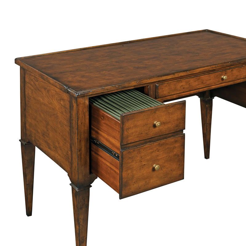 Marseille Writing Desk with Dual File Storage
